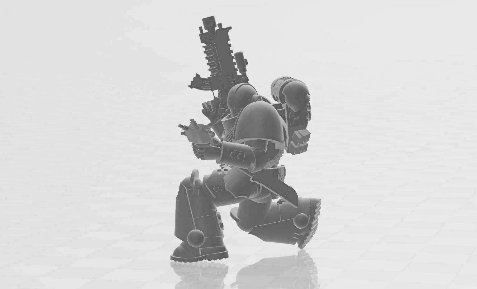 Free STL file Prime Beef Space Chad with Scanner 🛰・3D printer design to ...