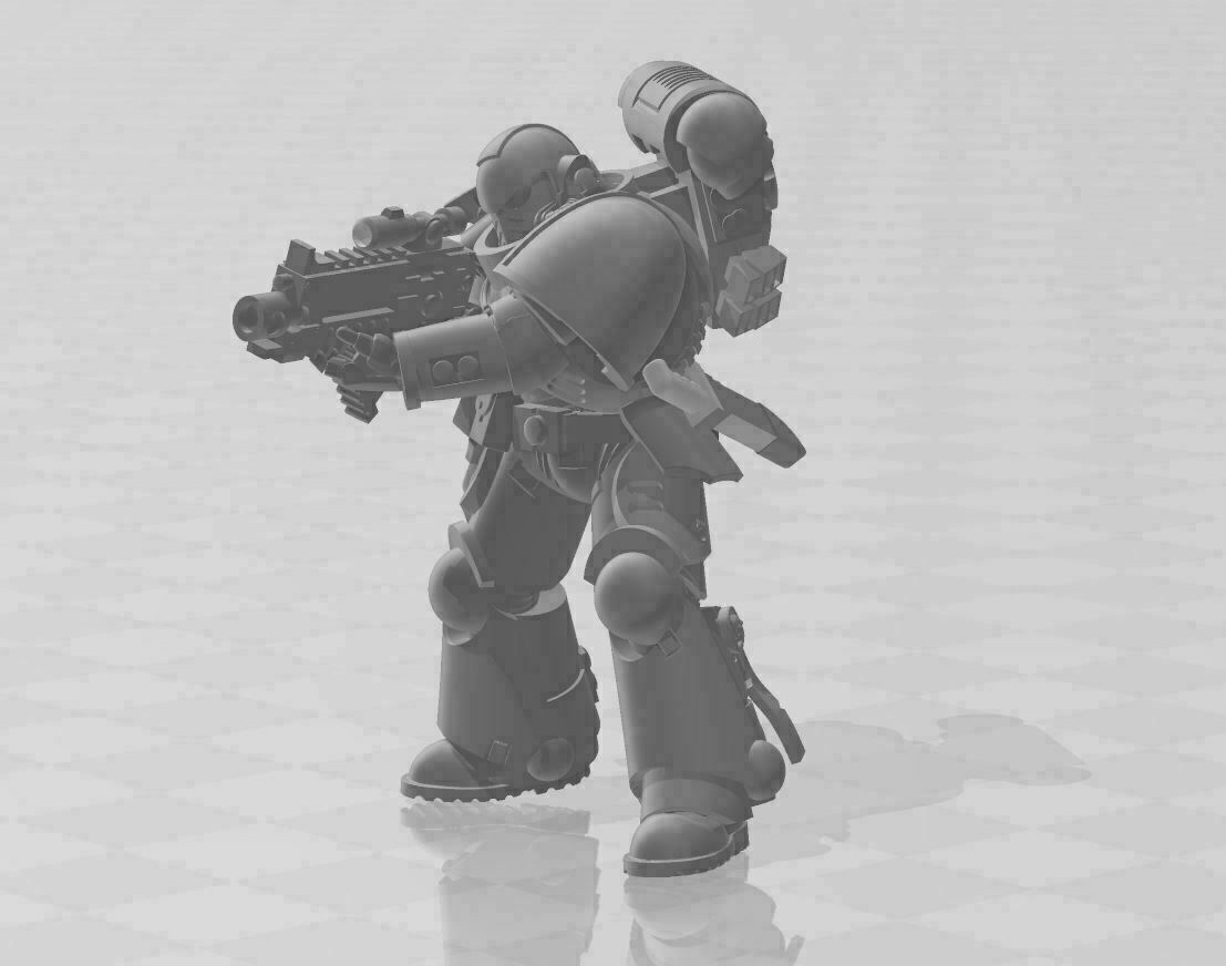 Free STL file PRIME BEEF SPACE CHAD SHOOTING HIS NAIL GUN 🛰・3D printer ...
