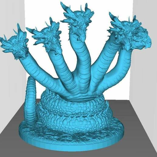 Download free STL file Hydra • Model to 3D print ・ Cults