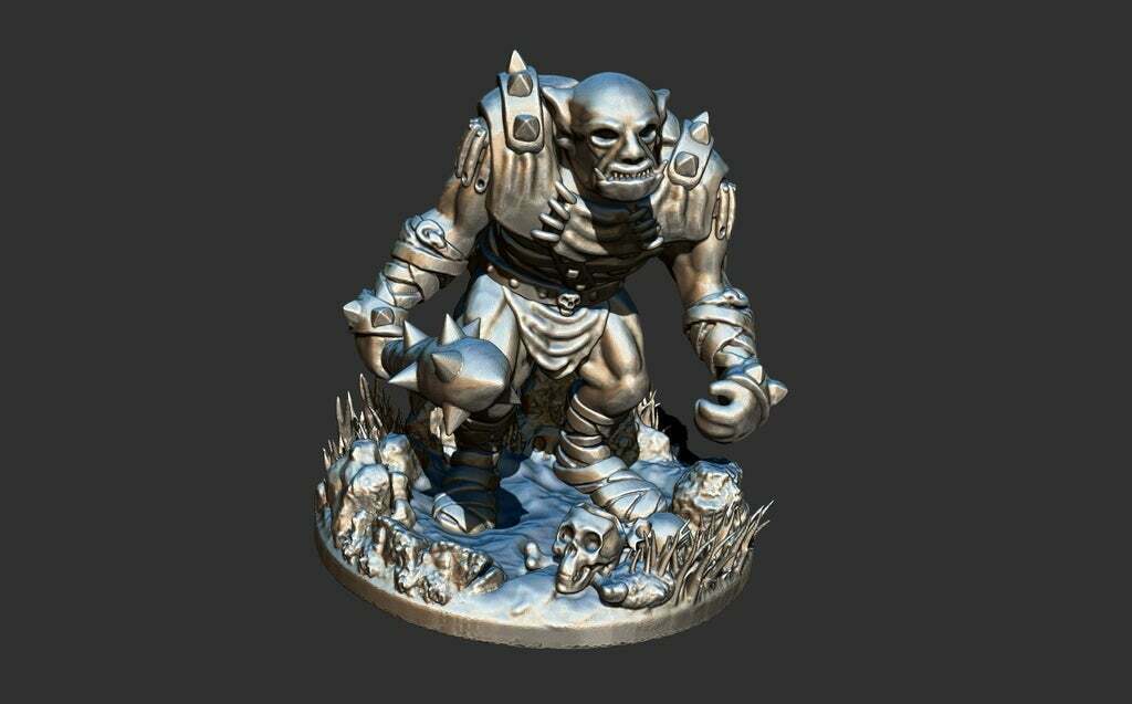Free STL file Orc spellforce・Model to download and 3D print・Cults