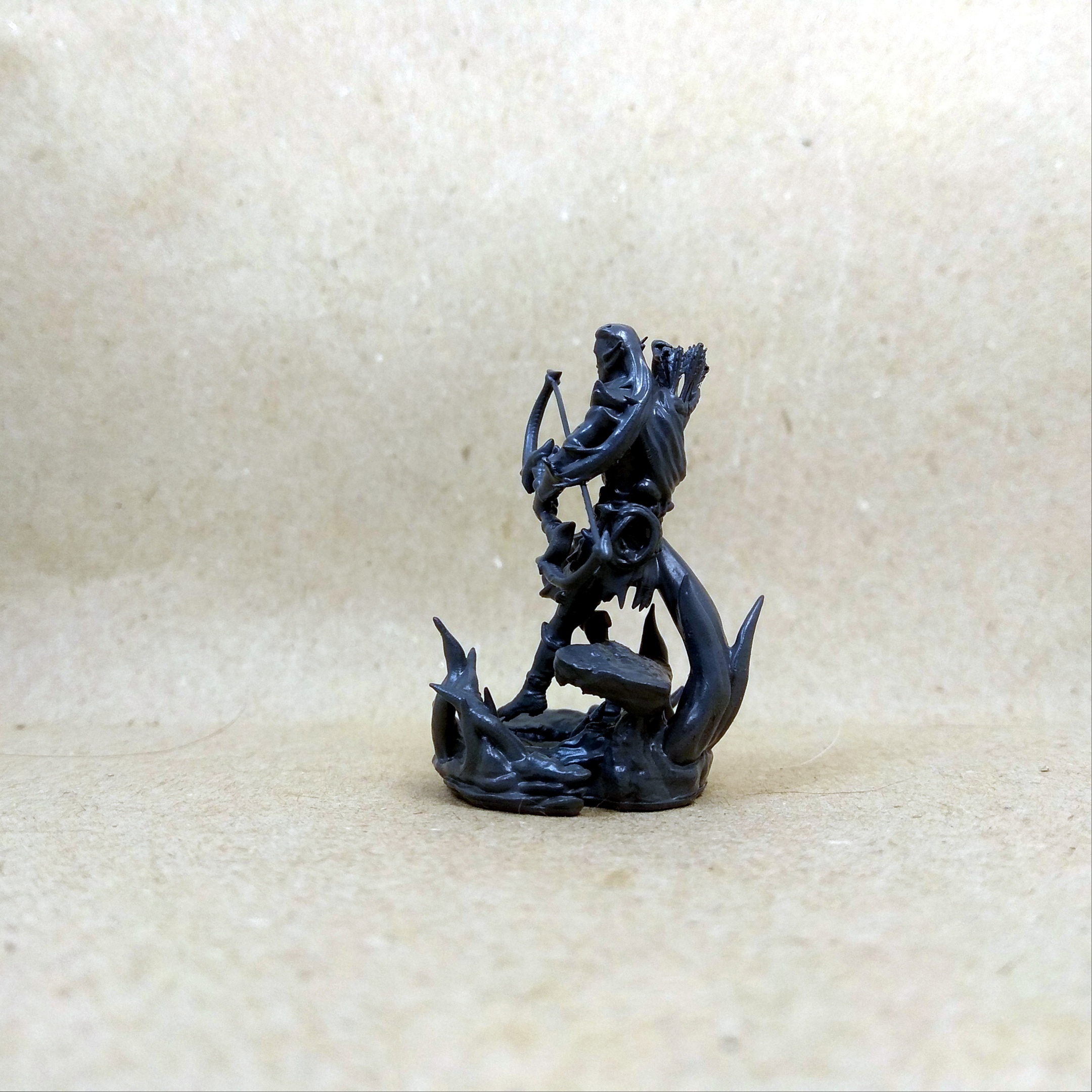 STL file Shadar-kai / elf ranger・3D print design to download・Cults