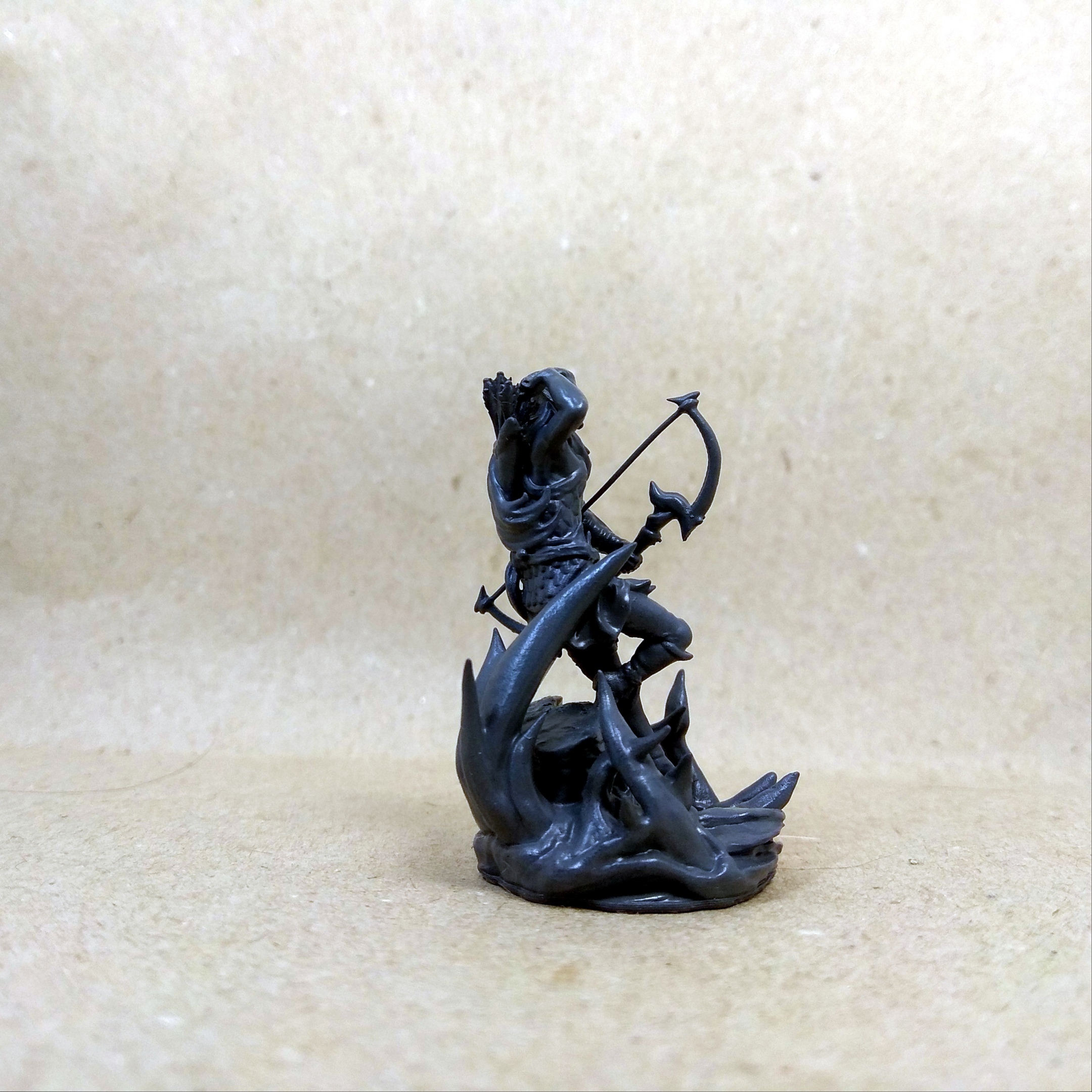 STL file Shadar-kai / elf ranger 🧝・3D print design to download・Cults