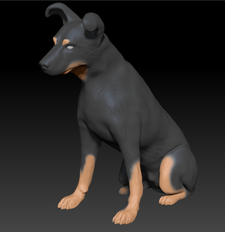 STL file Dog・3D print design to download・Cults
