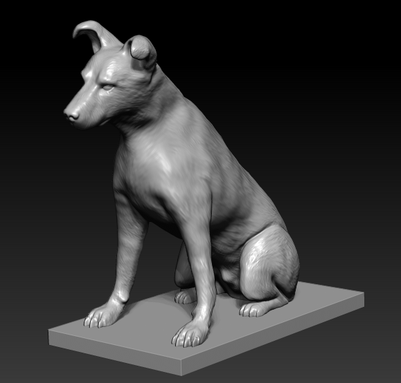 STL file Dog・3D print design to download・Cults
