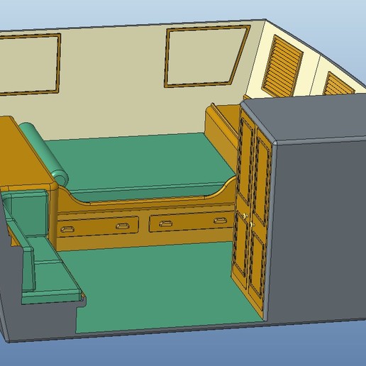 Télécharger modèle 3D Cabine-lord-Lipton ・ Cults