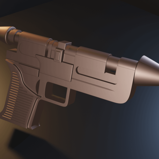 Descargar archivo STL Star Wars - RK-3 Blaster • Objeto imprimible en ...