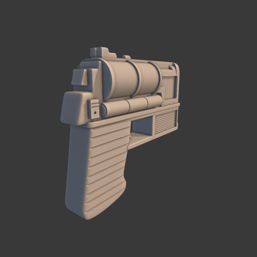 Download 3D printer designs Star Wars - Mara Jade blaster pistol - STL ...