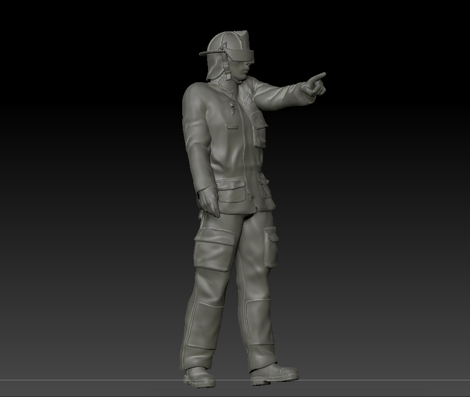 STL file firefighter・3D print object to download・Cults