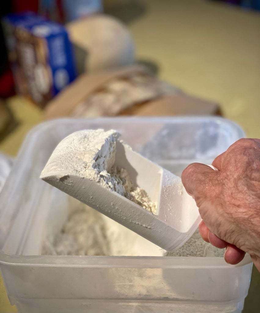 Free STL file Flour or sugar scoop・Model to download and 3D print・Cults