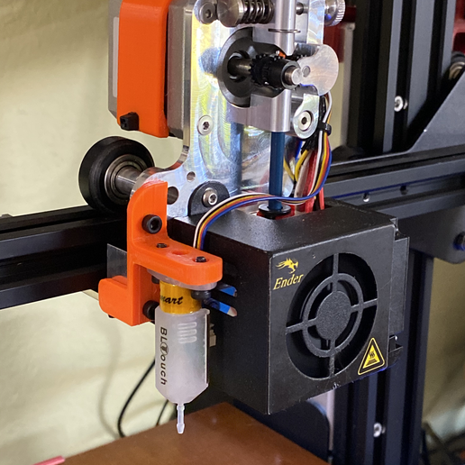 Download free STL file BL Touch mount for Micro Swiss Direct Drive • 3D ...