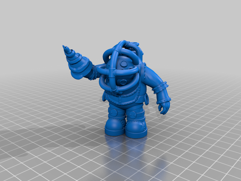 Free STL file Bioshock Bookshelf Bookend Insert・3D printable model to ...