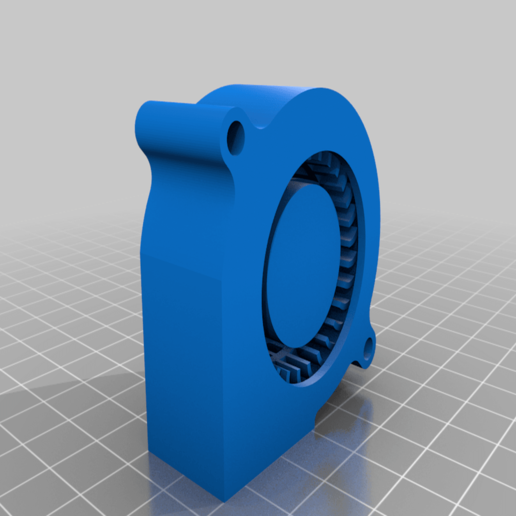 Download free 3D printer model 5020 50mm x 20mm blower with dual ...