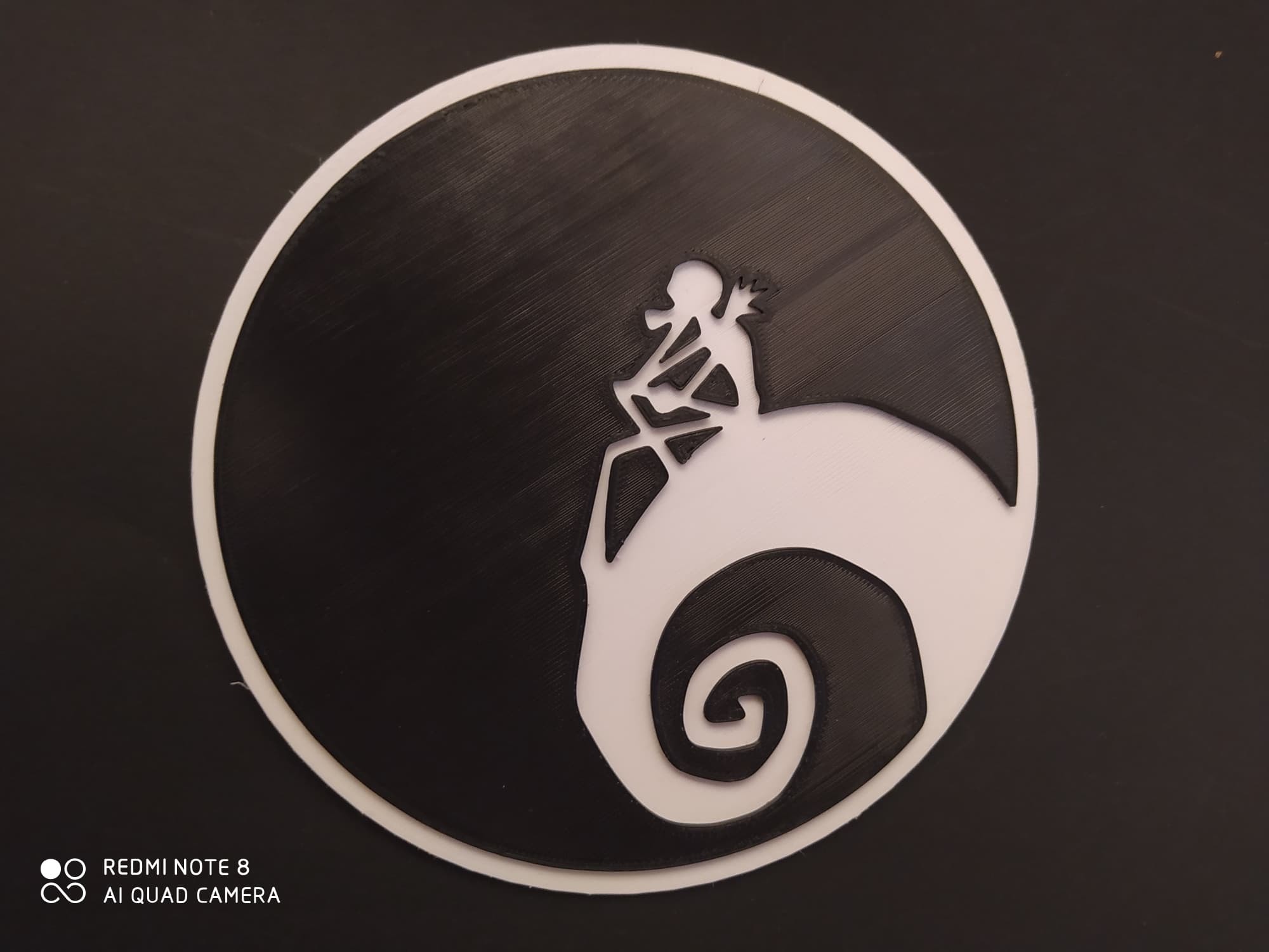 STL file Jack skellington wall plate or shelf・Model to download and 3D ...