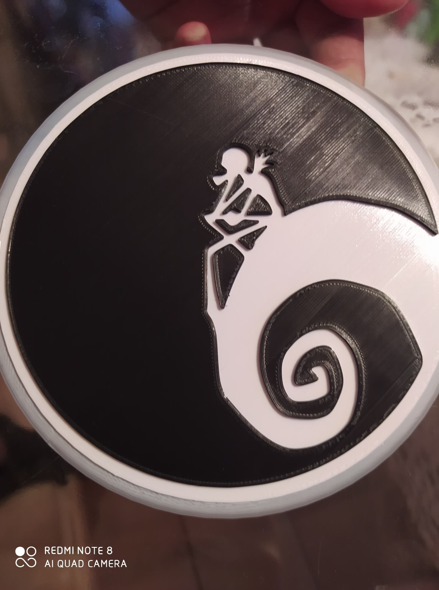 STL file Jack skellington wall plate or shelf・Model to download and 3D ...