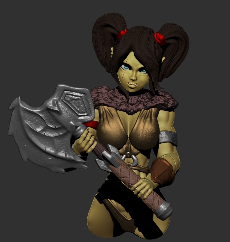 Orc Warrior Wow Female