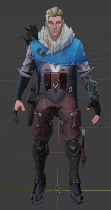 Free STL file Sova Valorant Low Poly 🎲・3D printable object to download ...