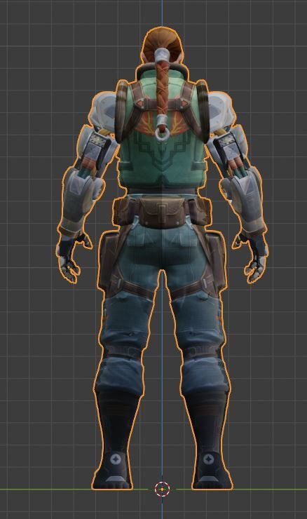 Free STL file Breach Valorant low poly・Template to download and 3D ...