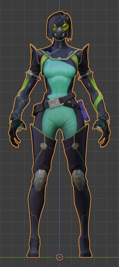 Free STL file Viper Valorant Low Poly・3D printable design to download・Cults