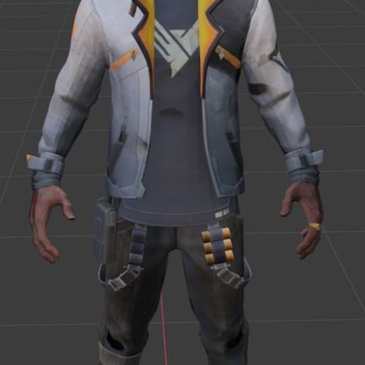 Download STL file Phoenix Valorant Low Poly • 3D printing template ・ Cults