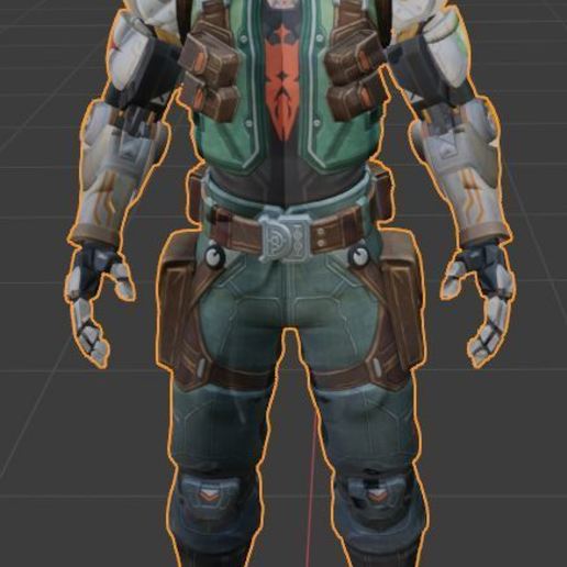 Download free STL file Breach Valorant low poly • 3D printer design ・ Cults