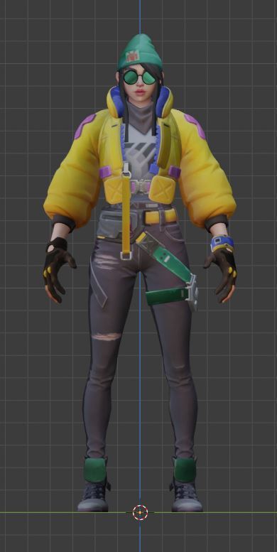 Free STL file Killjoy Valorant Low Poly・Model to download and 3D print ...