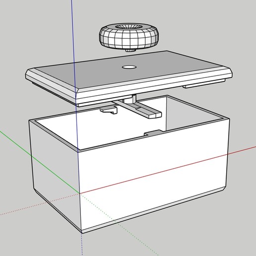 Download STL file lock box • 3D printer design ・ Cults