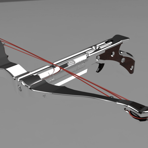 Download STL file Pulley crossbows - skewer pick / chopsticks ・ Cults