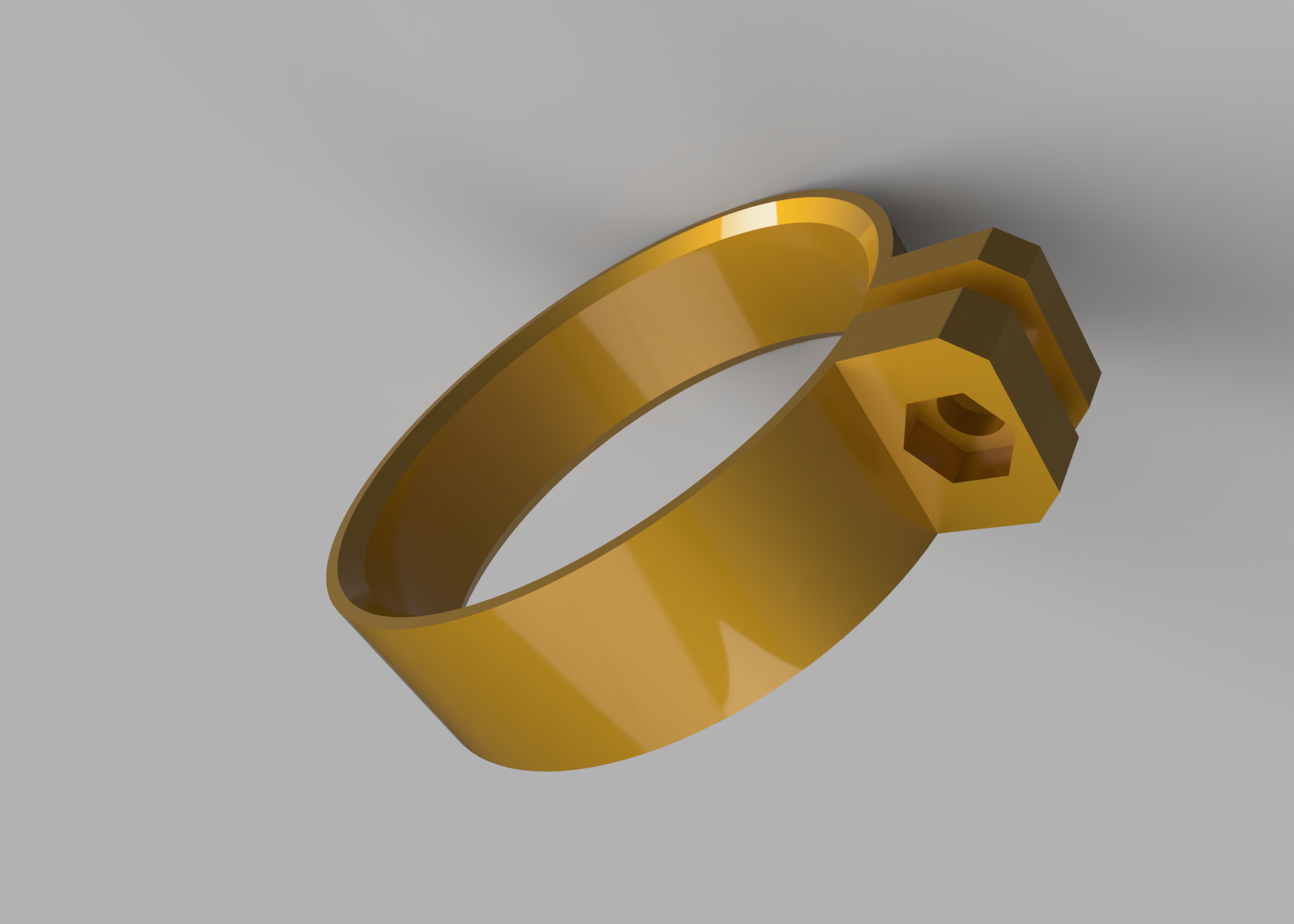 Free STL file 60mm hose clamp・3D print model to download・Cults