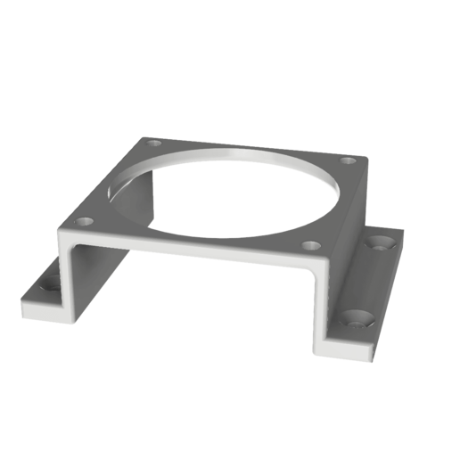 Download free 3D model 60mm fan mounting bracket ・ Cults