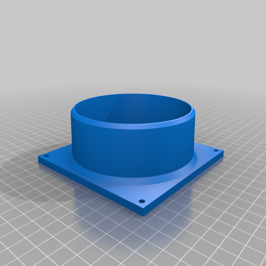 Free STL file 100mm 4" dust extraction connector 🌬️・3D printable model ...