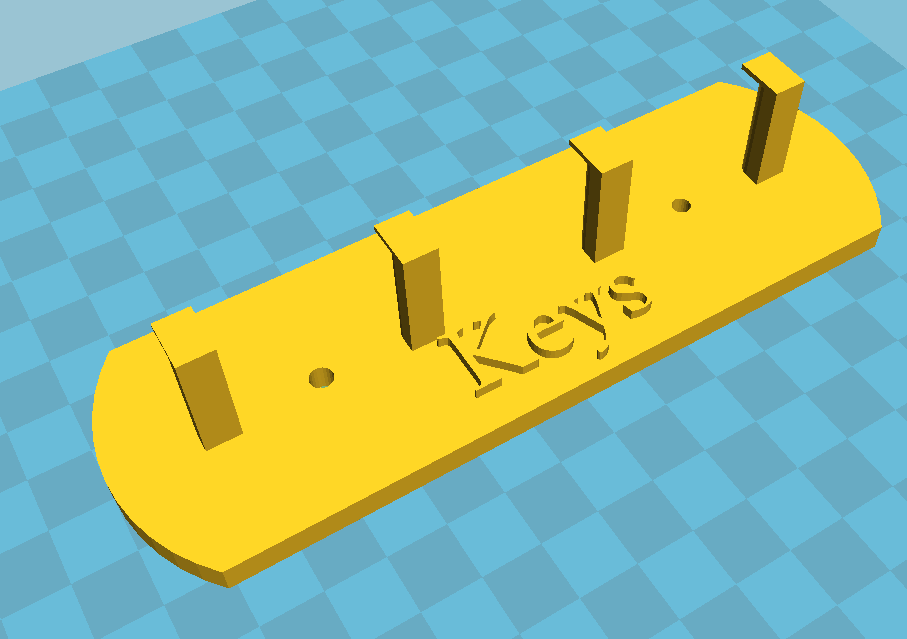 Free STL file Key holder 🔑・3D print object to download・Cults