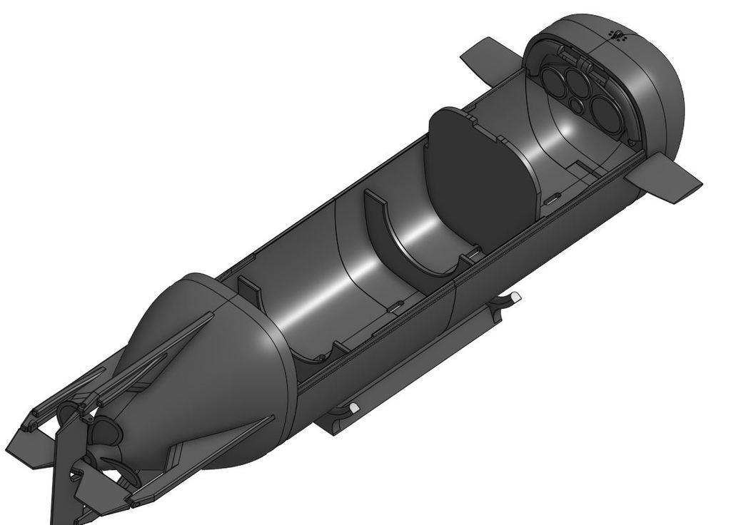 Free STL file Navy seal delivery vehicle SDV Mk8 RC submarine 🦭・Model ...