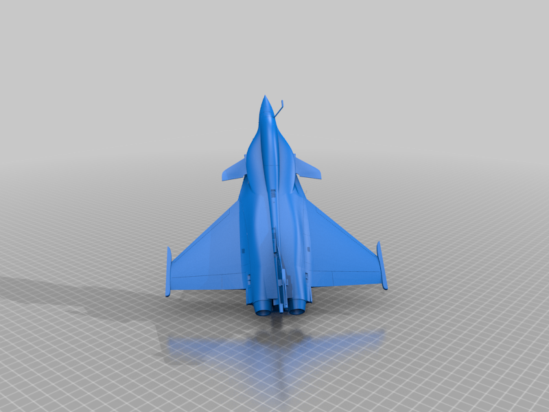 Free STL file Dassault Rafale Desktop model・Model to download and 3D ...