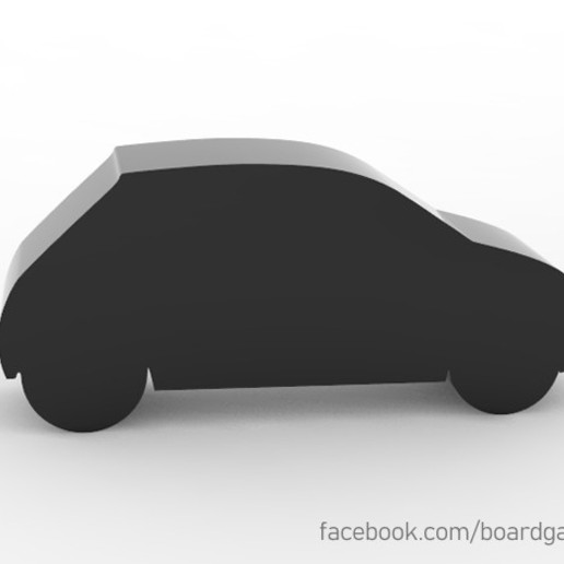 Download free STL files Car Meeple Token for Board Games ・ Cults