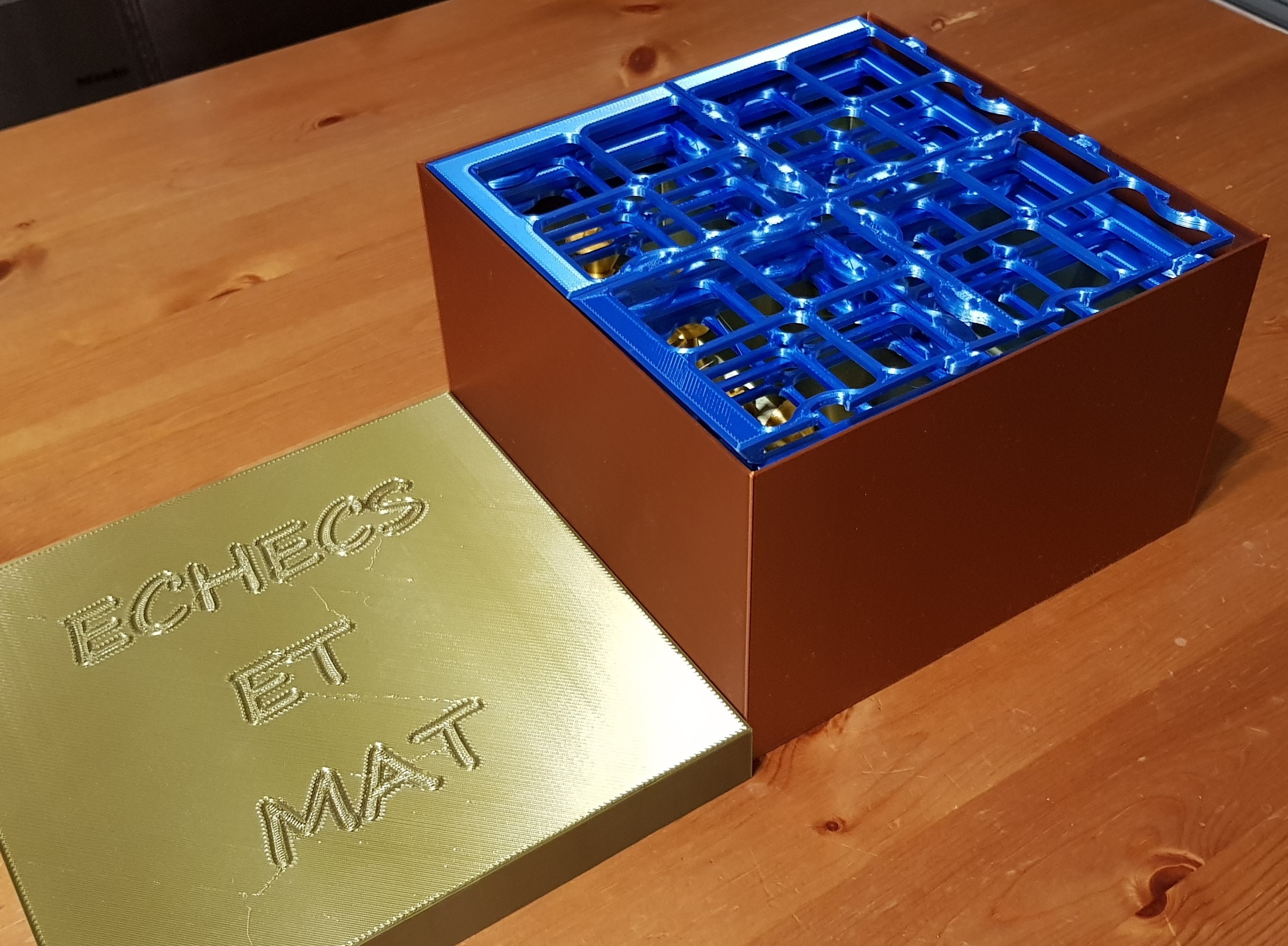 Free STL file chess storage box ♟️・3D printing template to download・Cults