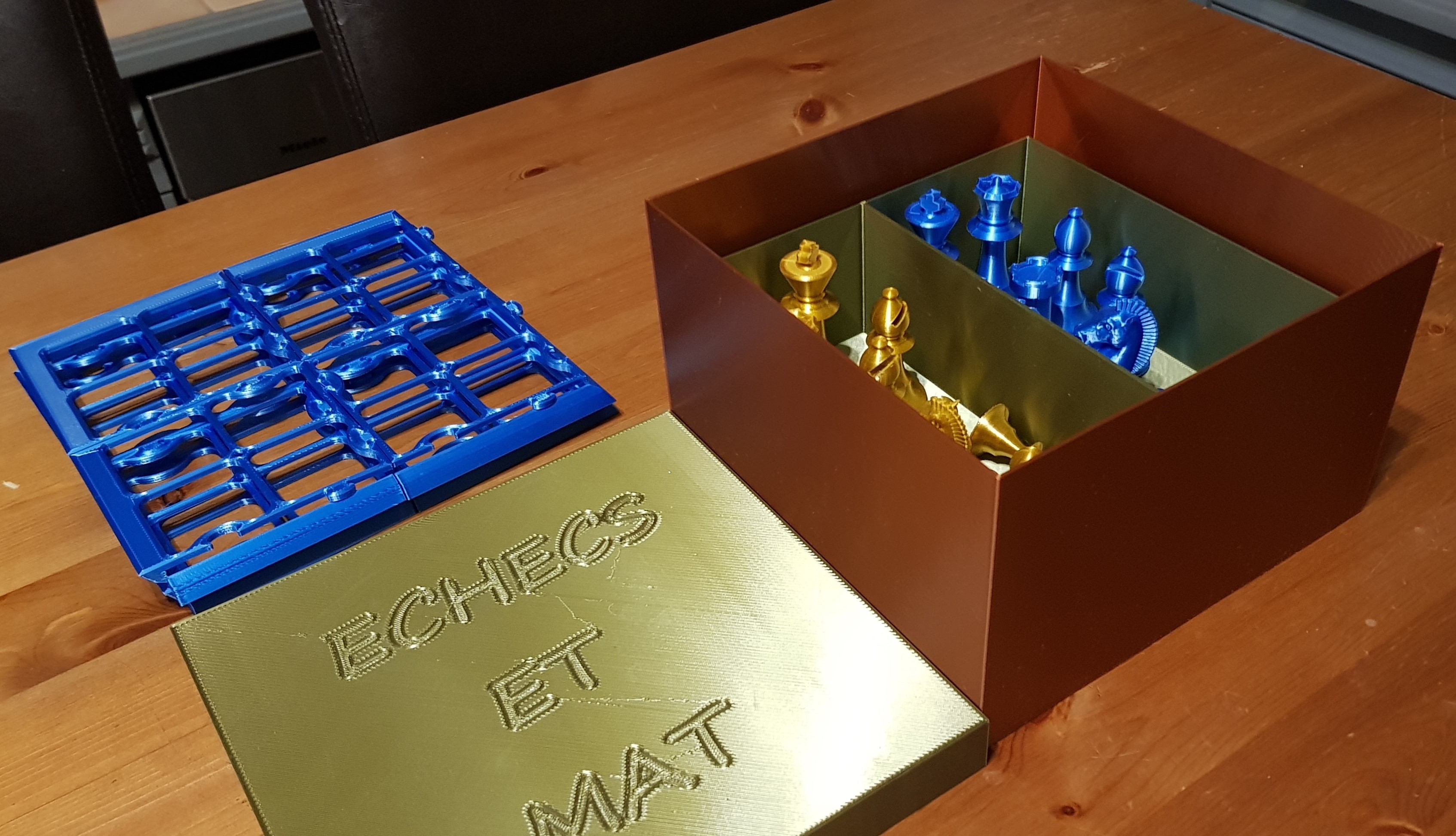 Free STL file chess storage box ♟️・3D printing template to download・Cults