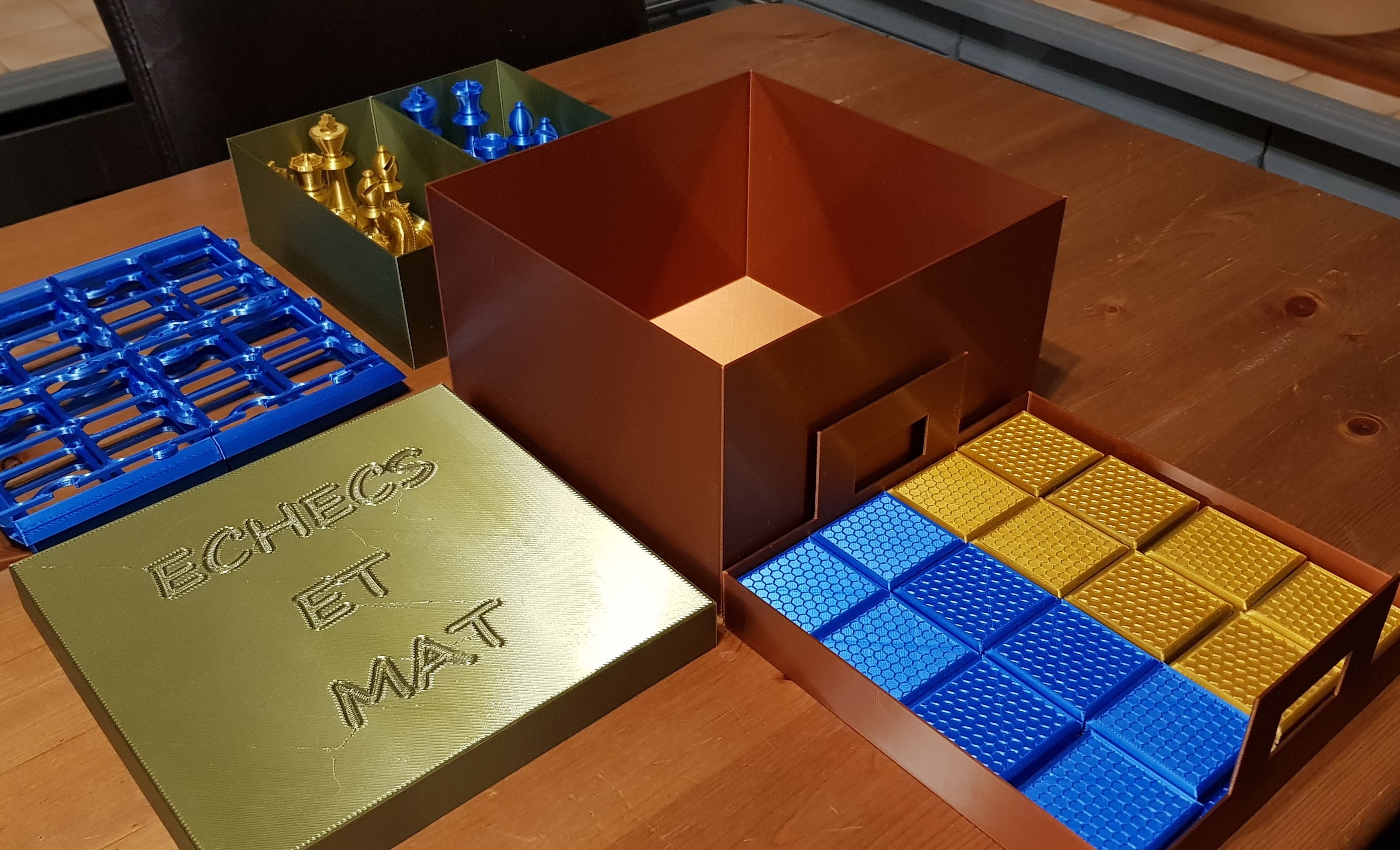 Free STL file chess storage box ♟️・3D printing template to download・Cults