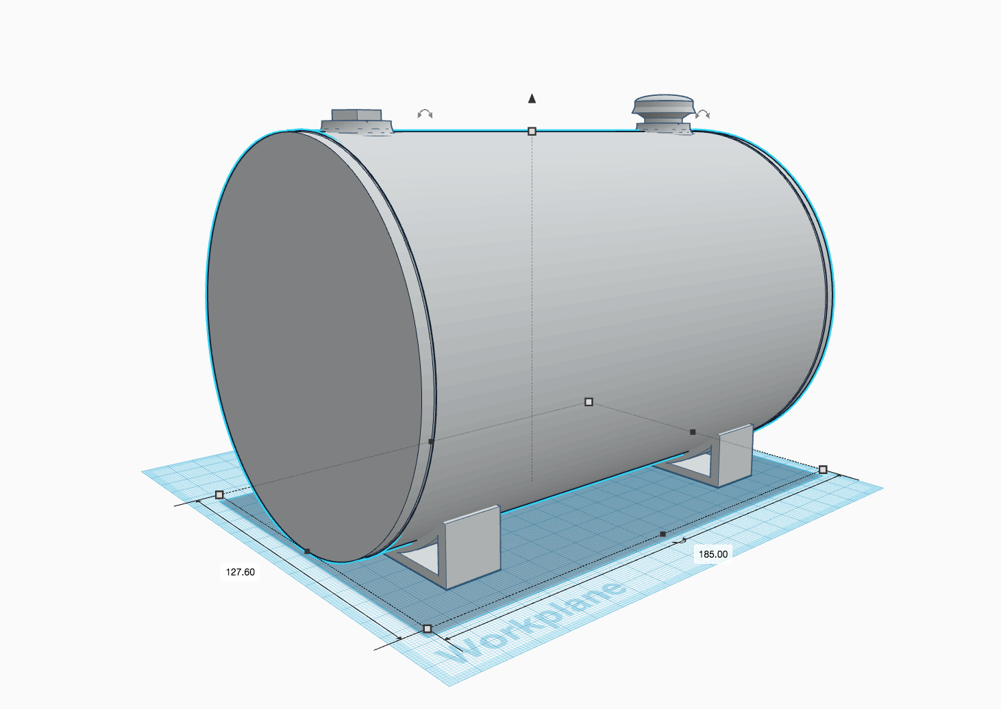 STL file Large Tank for Garage or farm in 1/10 scale・3D printable model ...