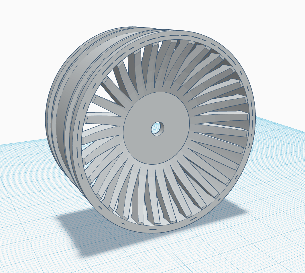 STL file 30 Spoke wheel 12mm hex・3D print design to download・Cults