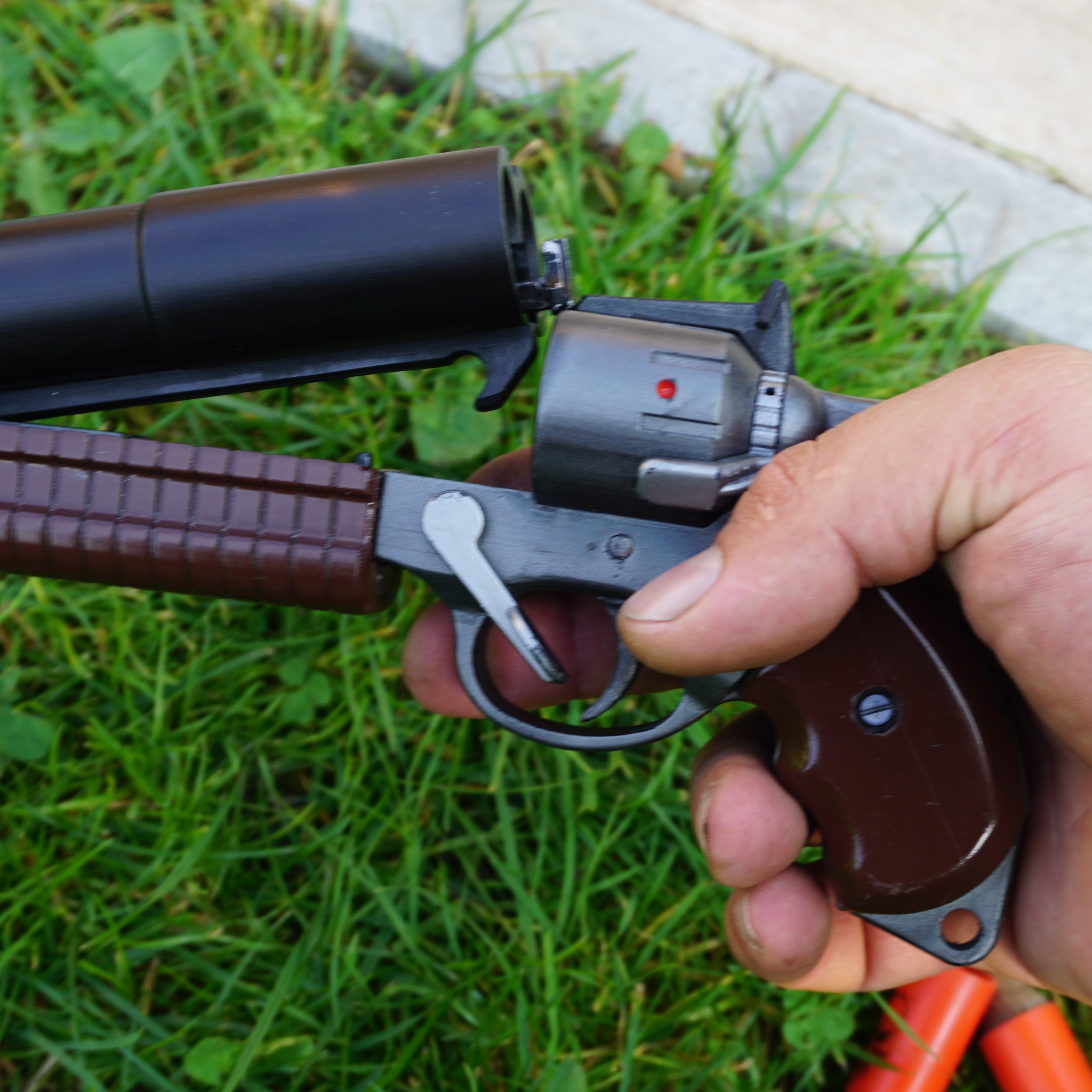 3D file "The Preacher" - futuristic shotgun for airsoft shells 🔫・3D ...