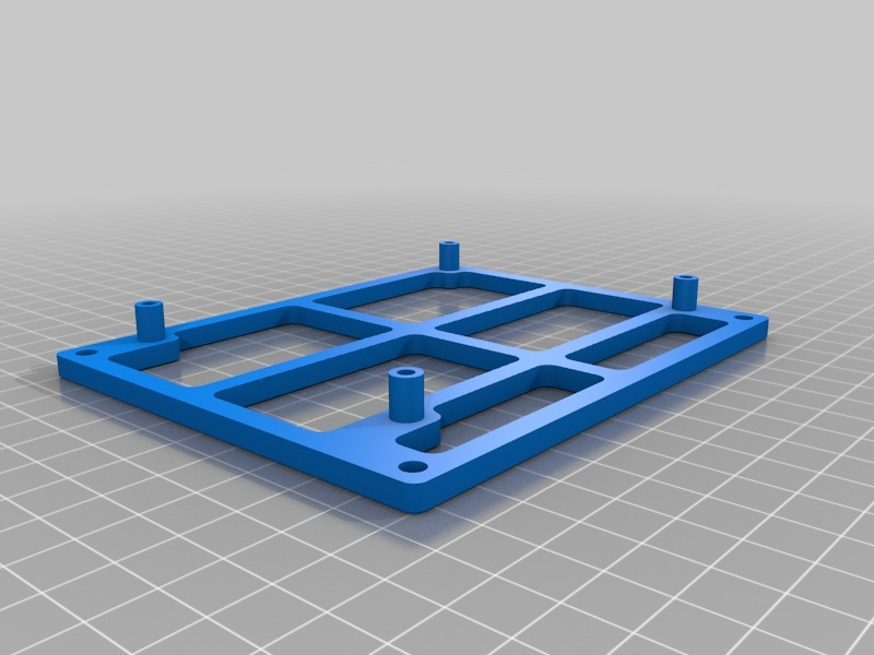 Free 3D file Parametric control board mount for aluminum profiles・3D ...