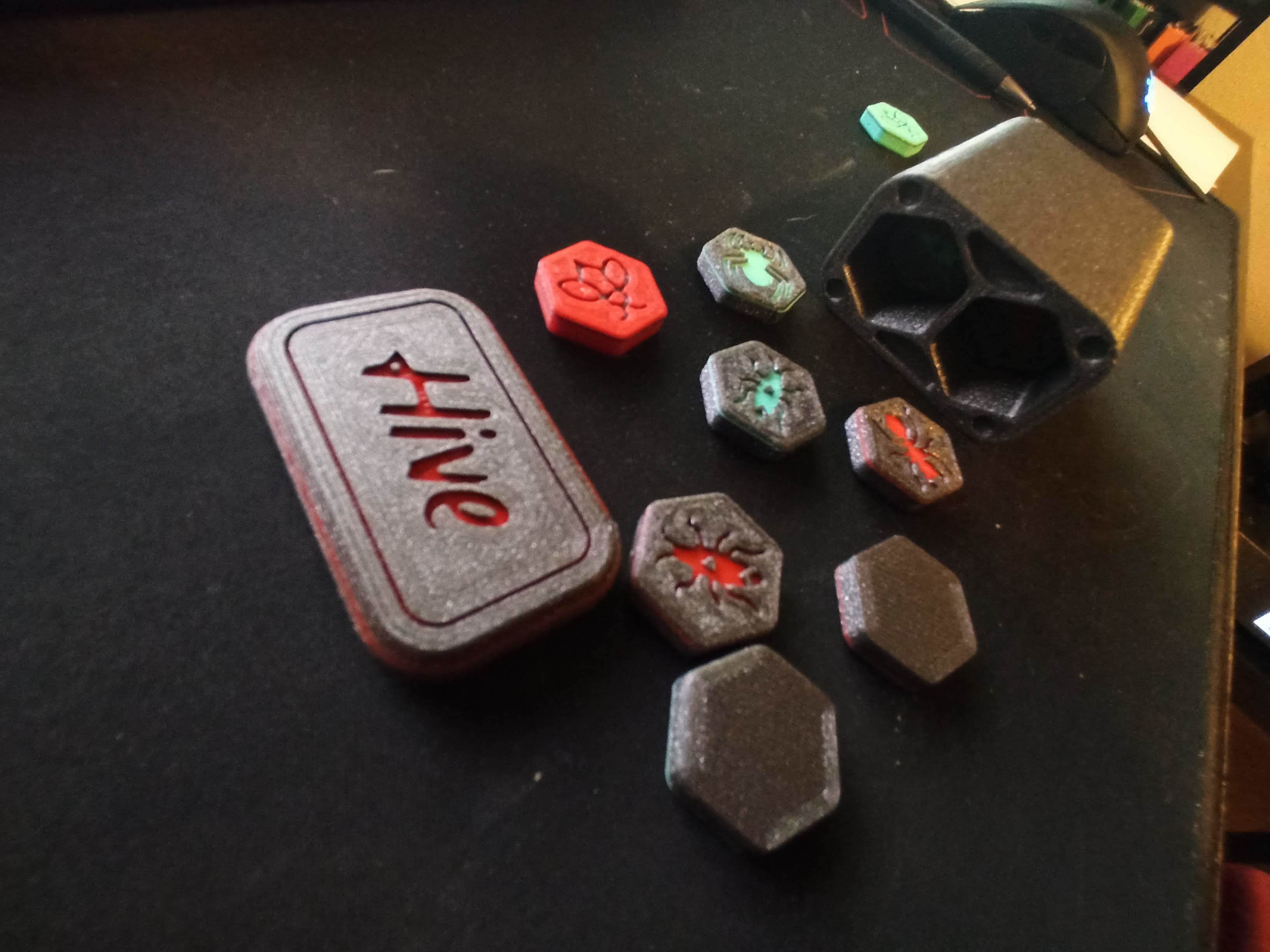 Archivo STL HIVE Game Board・Objeto imprimible en 3D para descargar・Cults