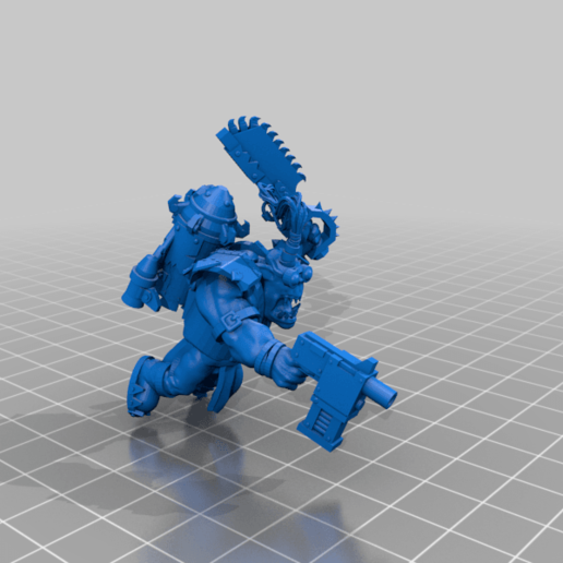 Download free STL file Ork soldiers with jetpacks • 3D printing model ...