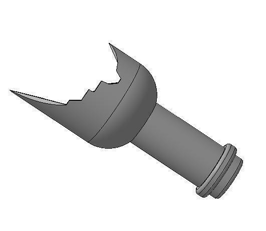 Free STL file Broken Bottle Weapon in hand・3D printable design to ...
