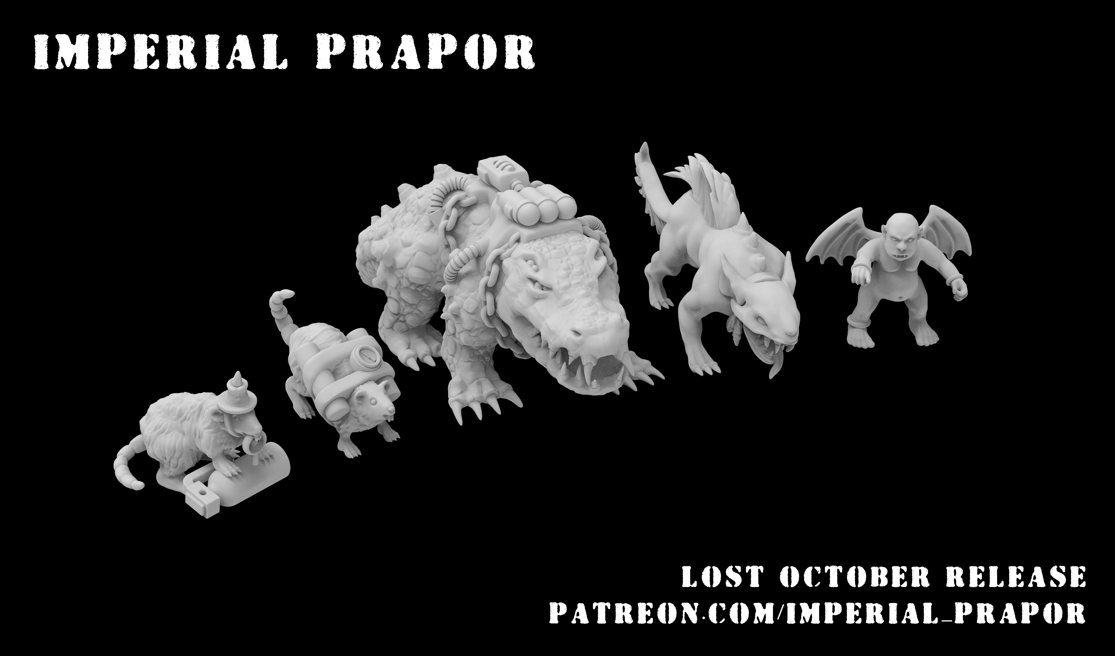 3D file Ganger zoo・Model to download and 3D print・Cults