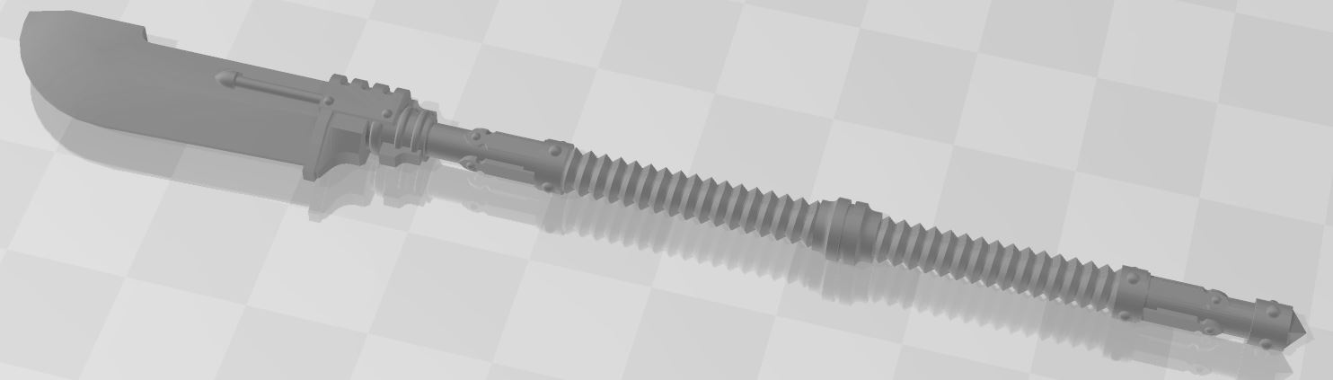 Free 3D file Glaive of the Keshig ⚔・3D printing model to download・Cults