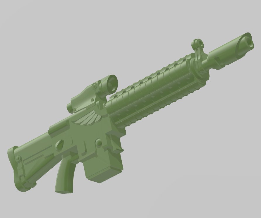 Free STL file Tacticool Las ⚔・3D printable object to download・Cults