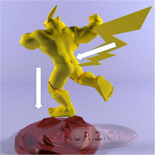 STL file Pikachu_Muscular_2021・3D print model to download・Cults