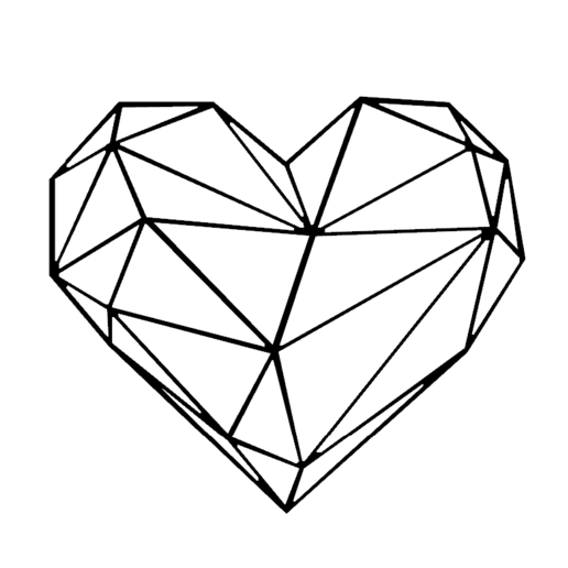 Descargar archivo STL ESCULTURA MURAL DE CORAZÓN 2D • Plan para ...