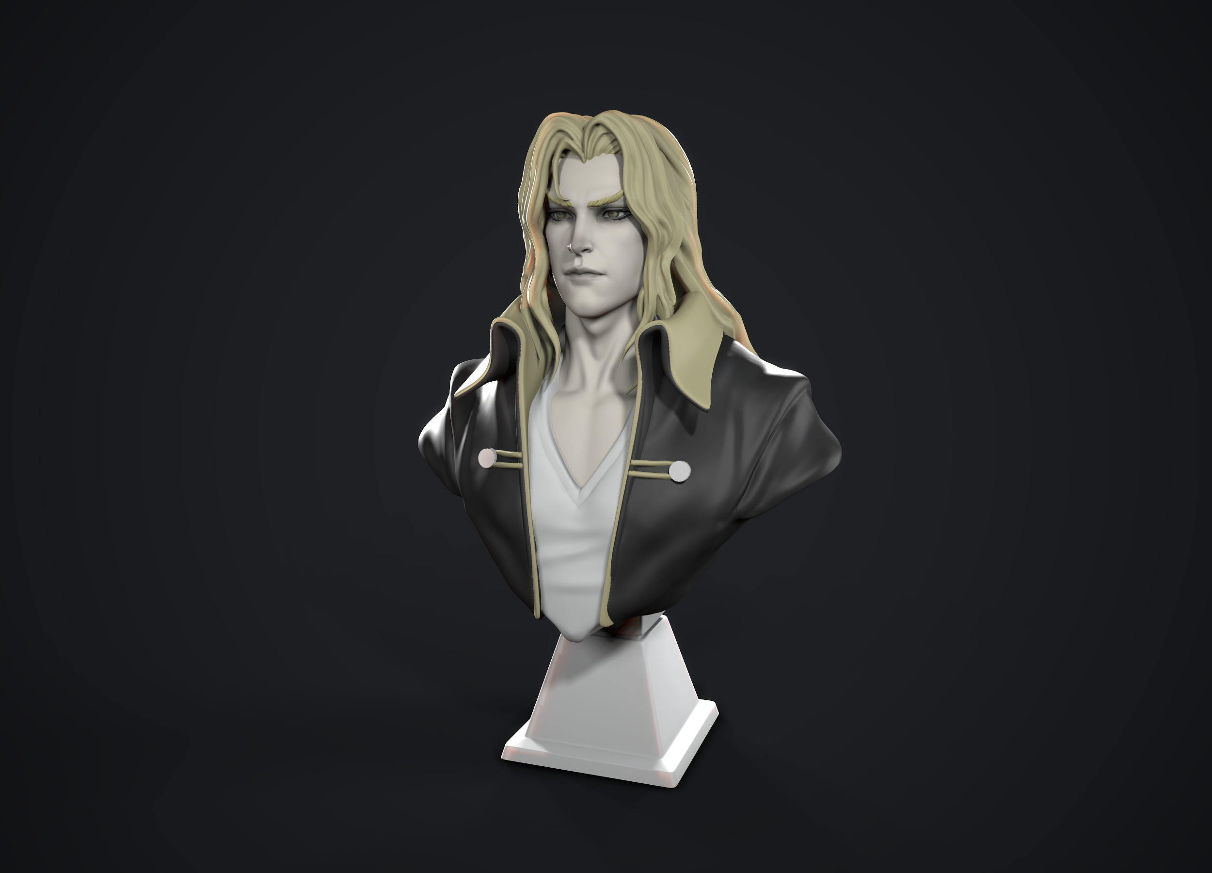 STL file alucard castlevania・3D print object to download・Cults